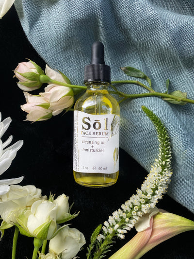 Sol Face Cleansing Serum and Moisturizer