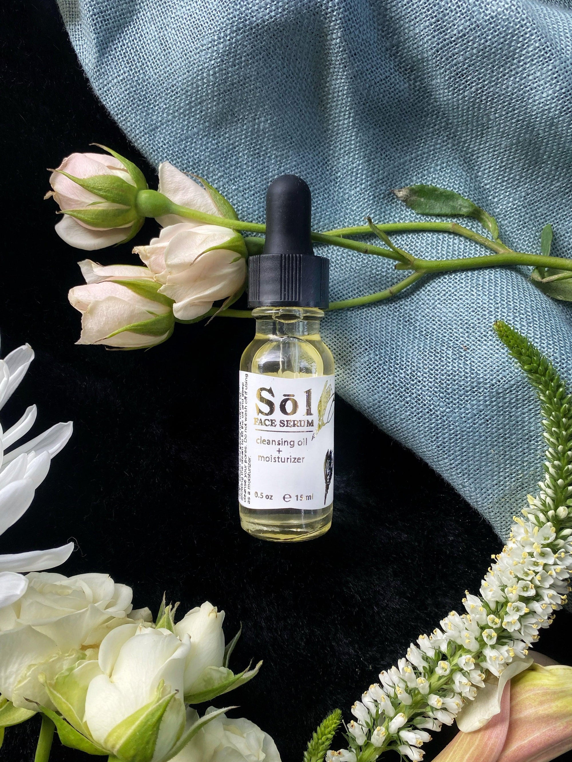 Sol Face Cleansing Serum and Moisturizer | Keven Craft Rituals